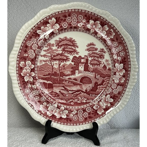 Copeland | Kitchen | Vintage Copeland Spodes Tower England Red Old Mark Excellent Condition ...